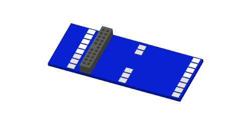 Rainer Modellbahnen - ESU 51958: Adapterplatine PluX22 für 9 Ausgänge ...